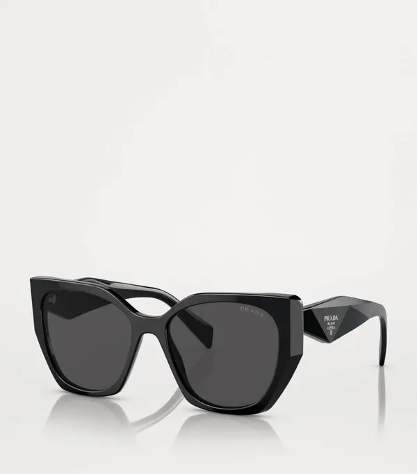 Prada Geometric Sunglasses - Black