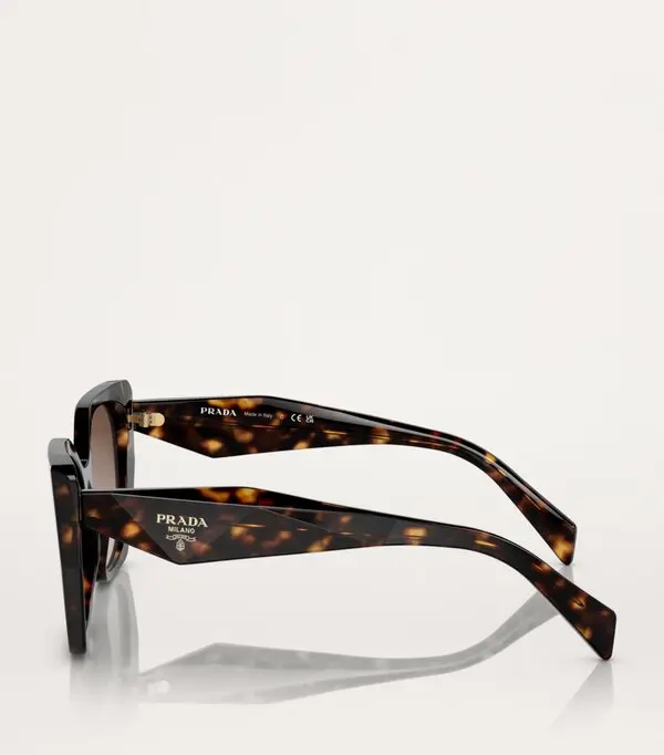 Prada Acetate Sunglasses - Brown