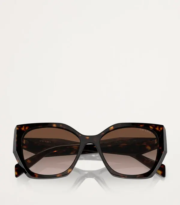 Prada Acetate Sunglasses - Brown