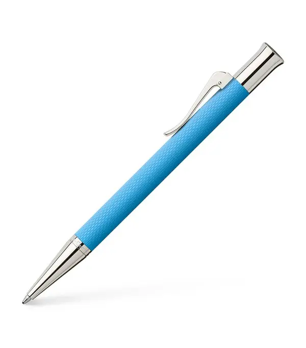 GRAF LANTZ Guilloche Propelling Ball Pen - Blue