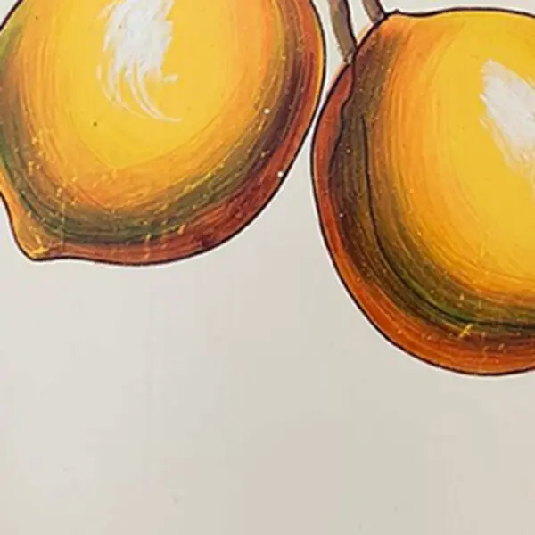 LES-OTTOMANS Iron Lemon Tray