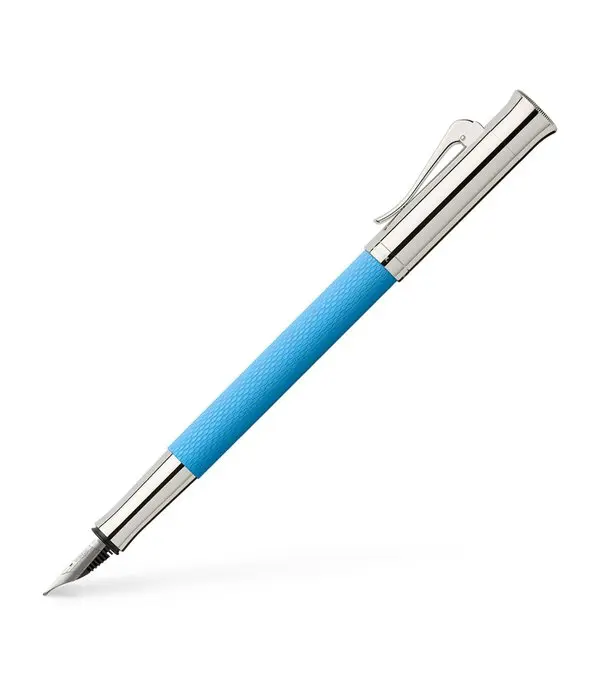 GRAF LANTZ Guilloche Fountain Pen - Blue