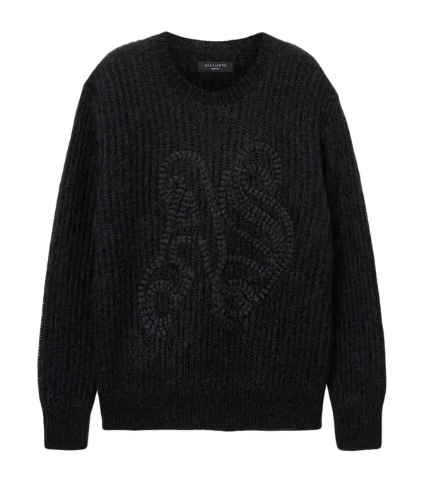 ALLSAINTS Embroidered Sweater