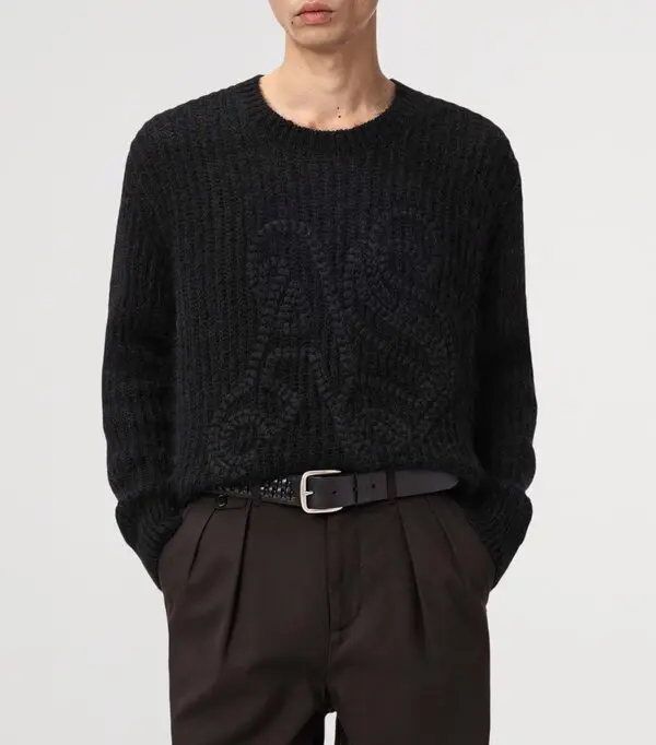 ALLSAINTS Embroidered Sweater