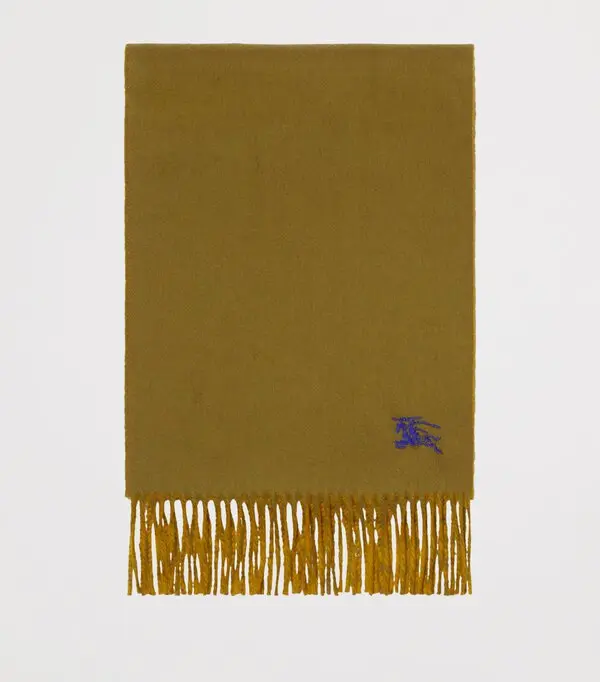 Burberry Cashmere Reversible Ekd Scarf