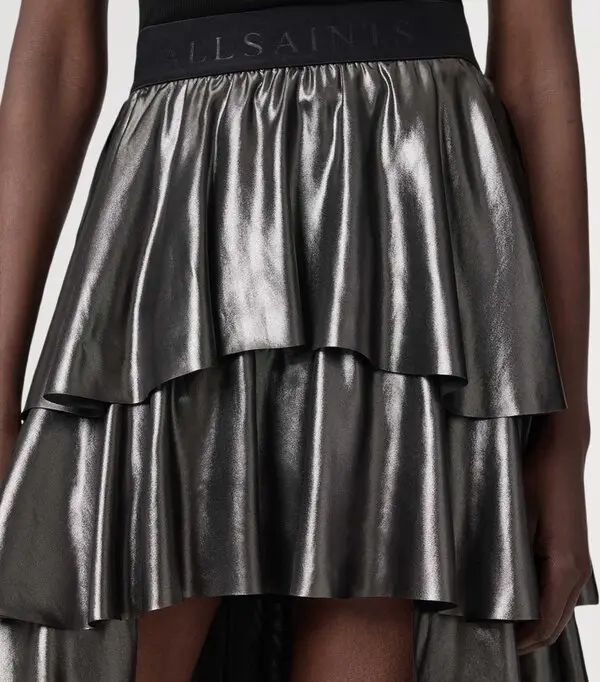 ALLSAINTS Cavalry Ruffle Maxi Skirt