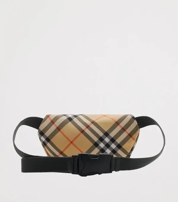 Burberry Check Belt Bag - Beige