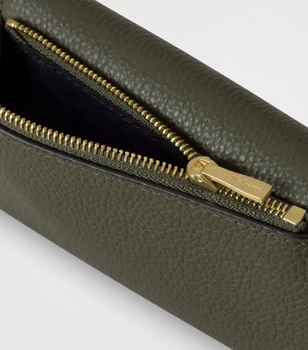 Mulberry Leather Folded Multi-card Wallet - Green