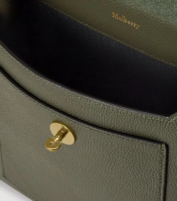 Mulberry Leather Antony Messenger Bag - Green