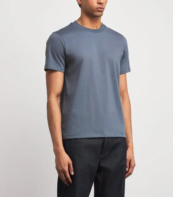 Sandro Organic Cotton Logo T-shirt - Black