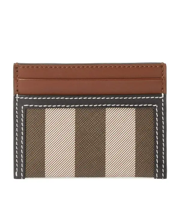 Burberry Check Card Holder