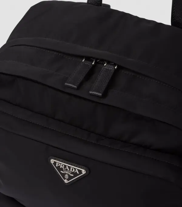 Prada Re-nylon And Leather Backpack