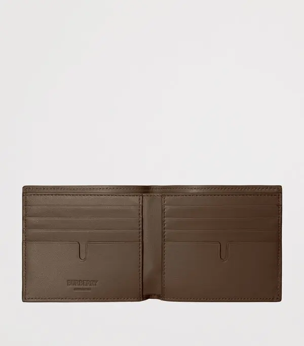 Burberry Check Bifold Wallet - Beige