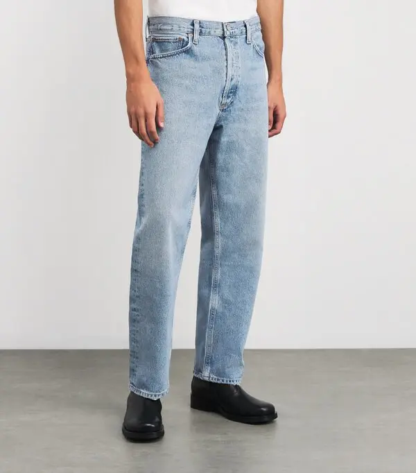 AGOLDE 90's Straight Leg Jeans - Blue