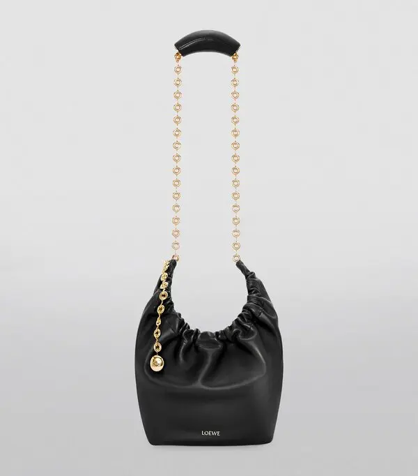 Loewe Small Leather Squeeze Top-handle Bag