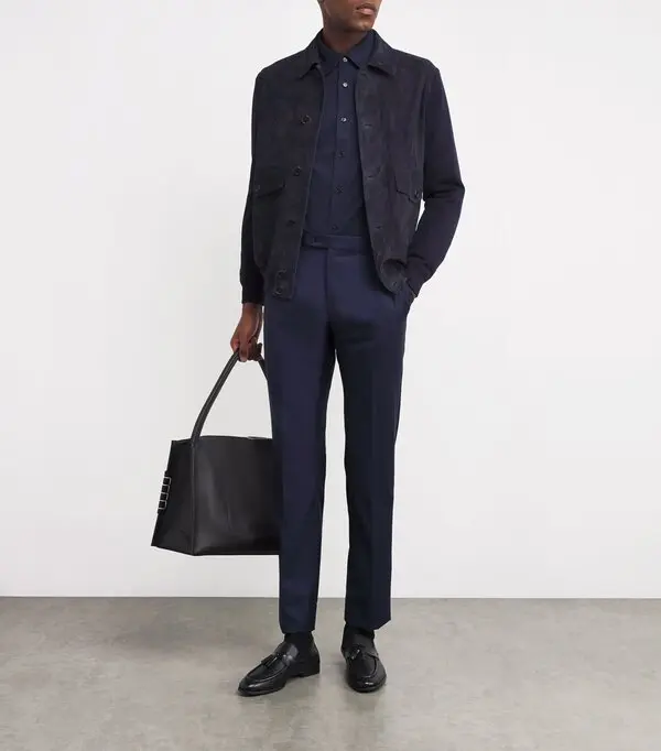 Brioni Cotton Shirt - Blue