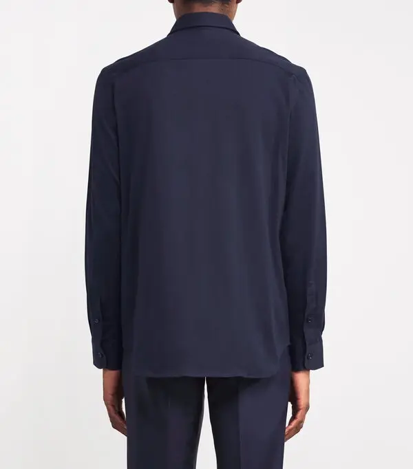 Brioni Cotton Shirt - Blue