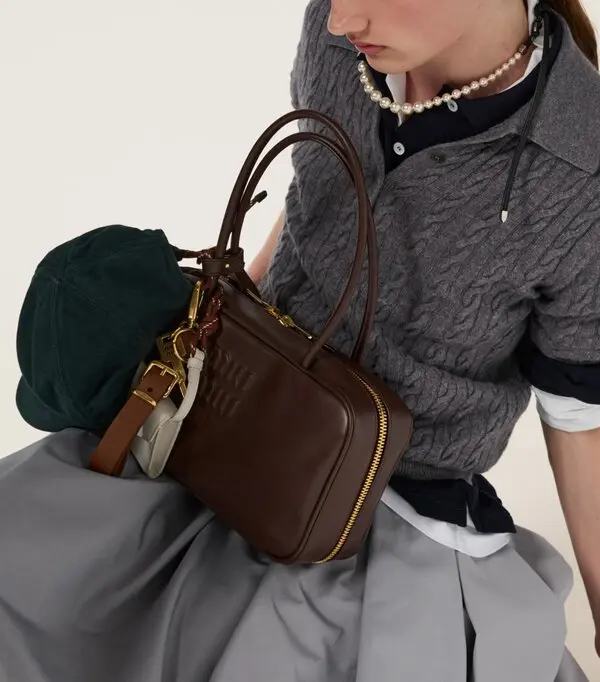 Miu Miu Leather Top-handle Bag