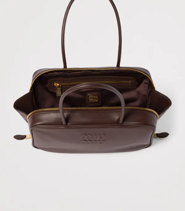 Miu Miu Leather Top-handle Bag