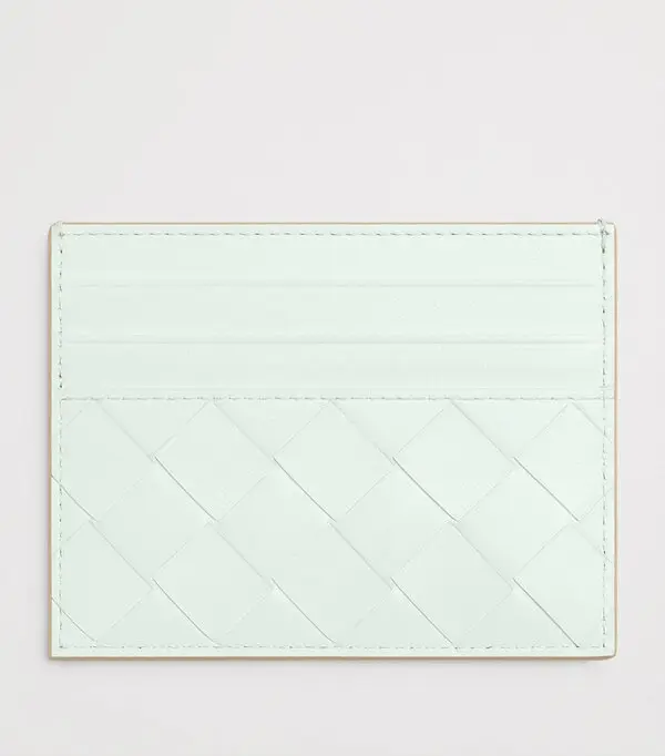 Bottega Veneta Leather Intrecciato Card Holder