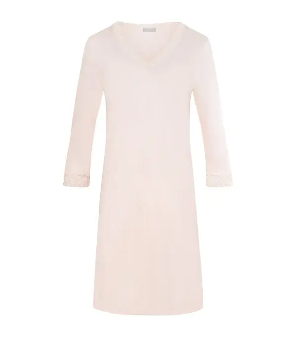 Hanro Cotton Moments Nightdress - Neutral