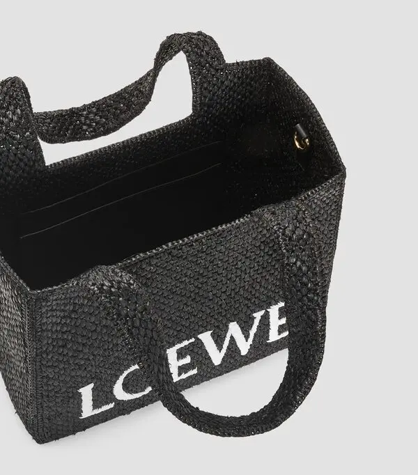 Loewe X Paula's Ibiza Medium Font Tote Bag - Black