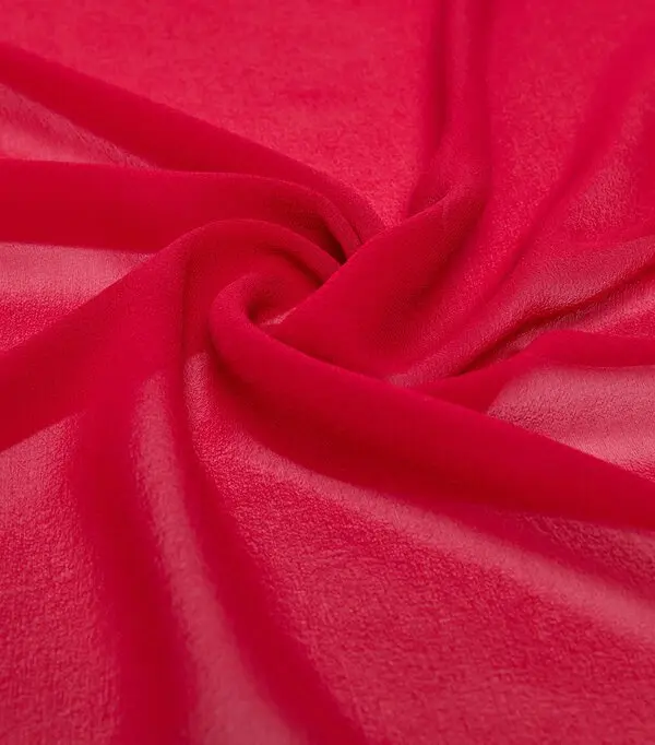 Max Mara Silk Scarf - Red
