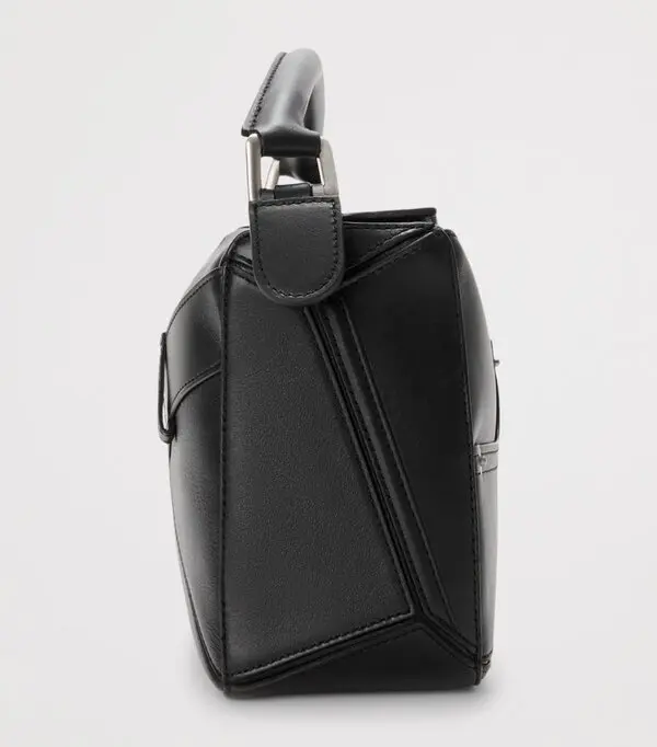 Loewe Small Puzzle Panta Top-handle Bag - Black