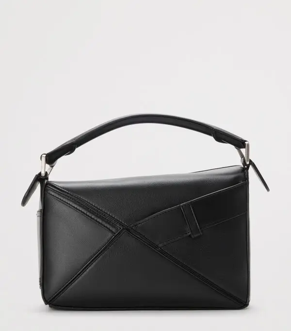 Loewe Small Puzzle Panta Top-handle Bag - Black