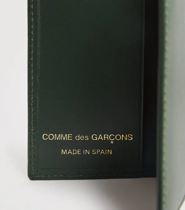 Comme Des Garçons Leather Bifold Card Holder