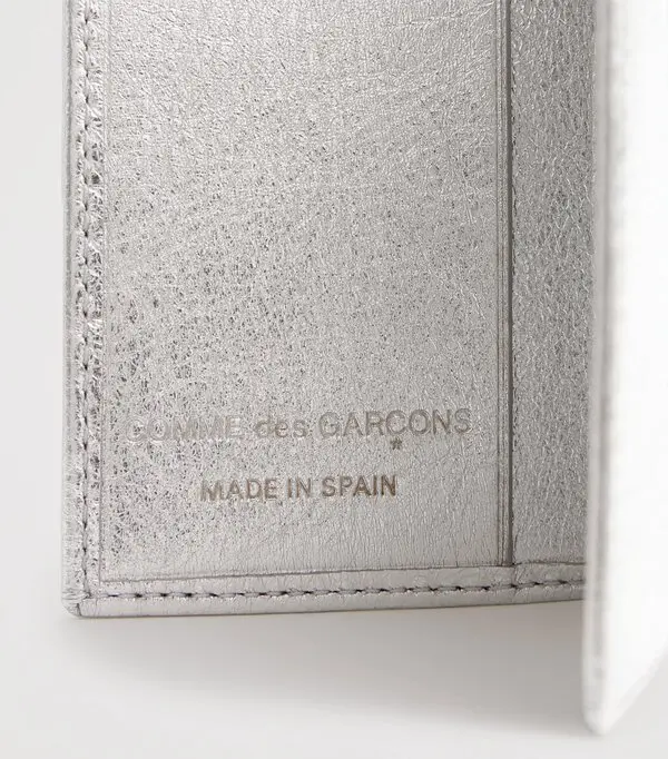 Comme Des Garçons Leather Bifold Vertical Card Holder