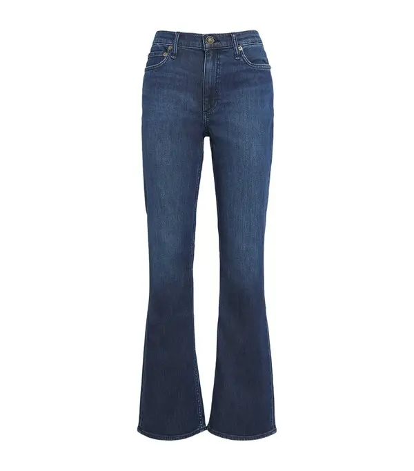 Rag & Bone Peyton Mid-rise Bootcut Jeans - Blue