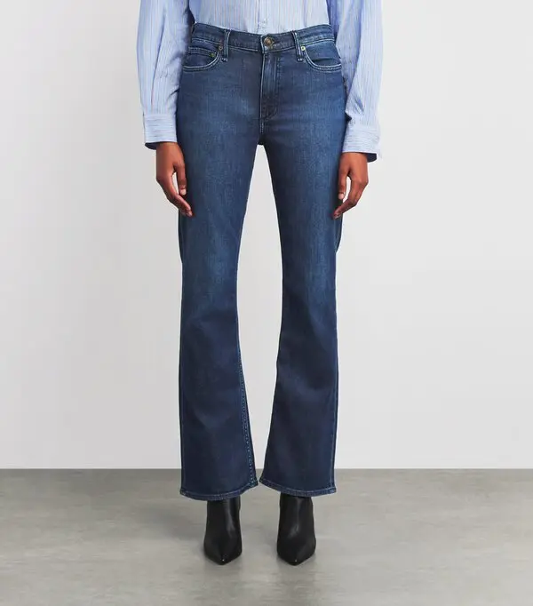 Rag & Bone Peyton Mid-rise Bootcut Jeans - Blue