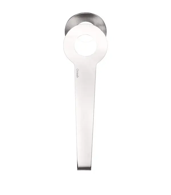 Christofle Stainless Steel Oh De Ice Tongs - Silver