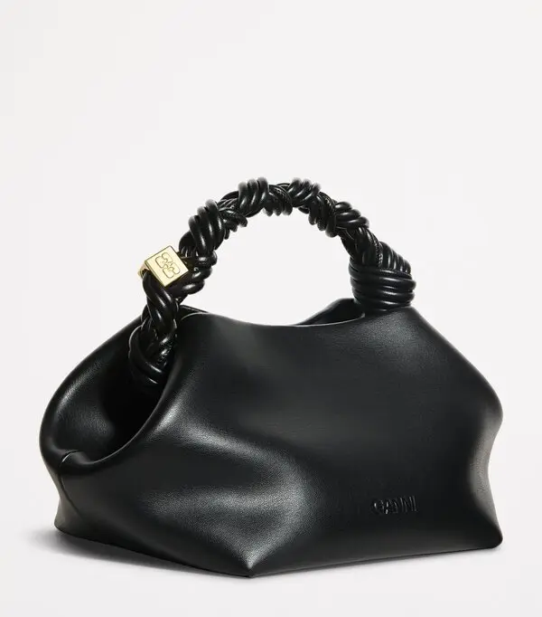 GANNI Bou Top-handle Bag - Grey