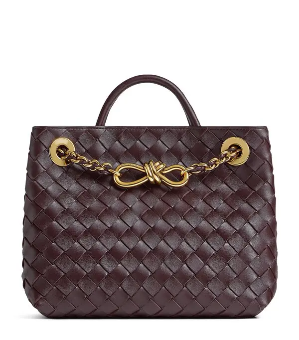 Bottega Veneta Small Andiamo Top-handle Bag - Brown