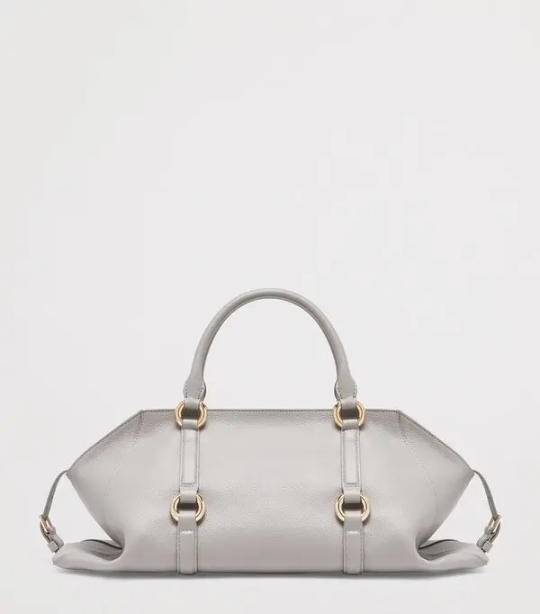 Alexander McQueen Leather Farringdon Top-handle Bag - Black
