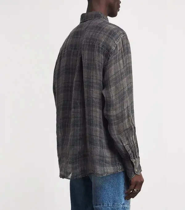 Our Legacy Cotton-blend Check Above Shirt