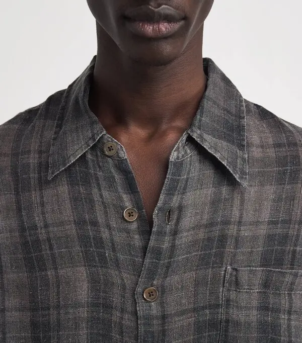 Our Legacy Cotton-blend Check Above Shirt