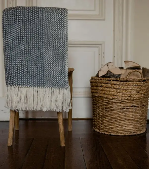 ARAMINTA CAMPBELL Alpaca-blend Woodland Inkcap Throw