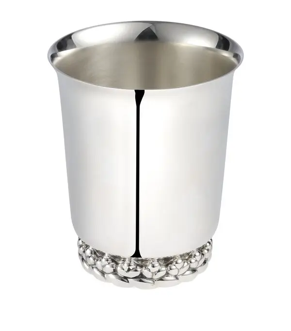 Christofle Plated Babylone Tumbler - Silver