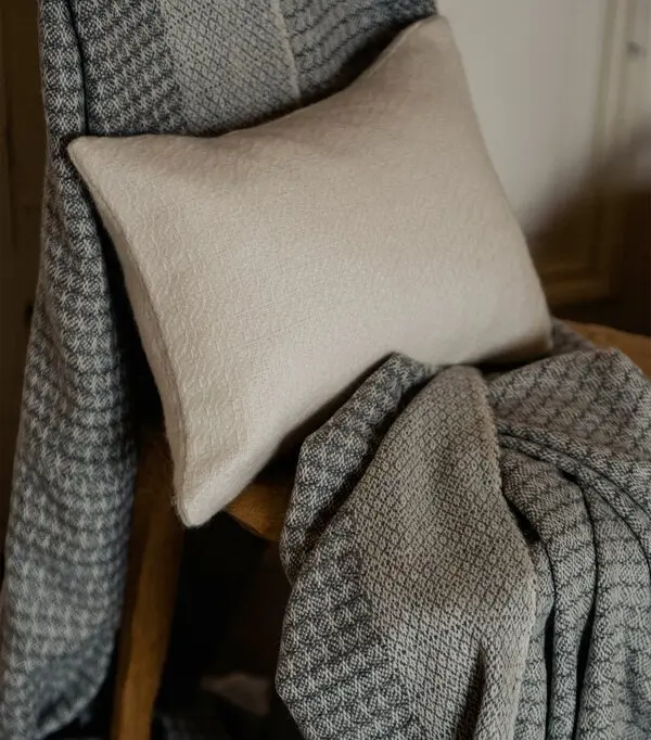 ARAMINTA CAMPBELL Alpaca-blend Fern Cushion