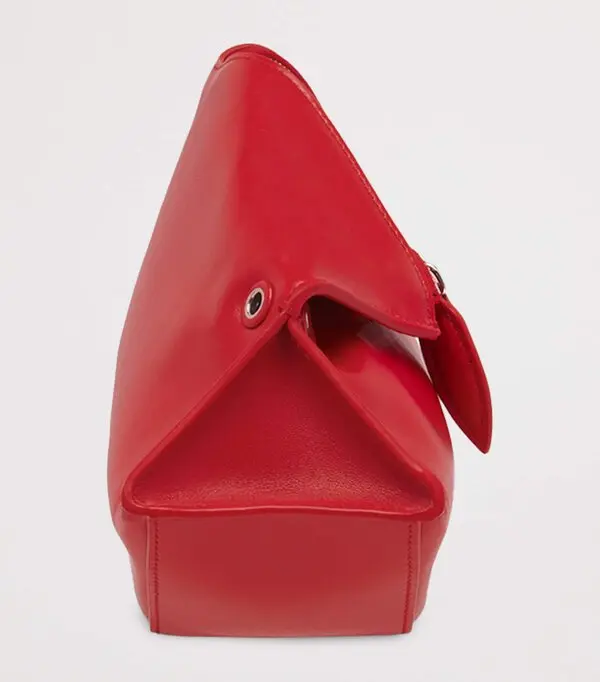 Alexander McQueen Leather Manta Clutch