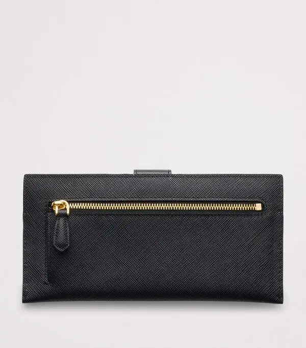 Prada Large Saffiano Leather Wallet