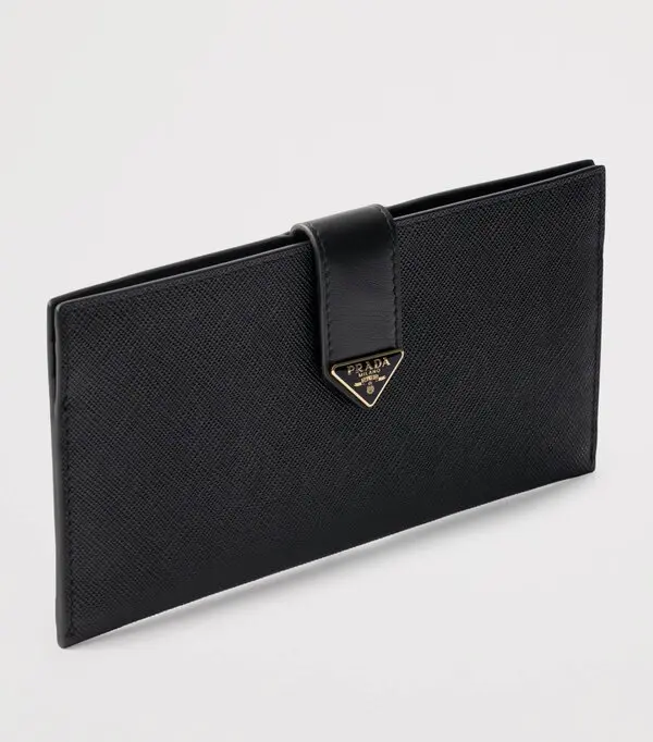 Prada Large Saffiano Leather Wallet