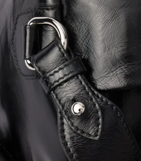 Prada Leather Cross-body Bag - Black