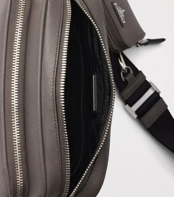 Prada Saffiano Leather Shoulder Bag