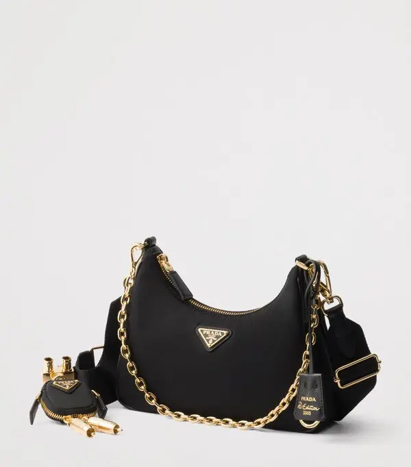 Prada Re-nylon Re-edition 2005 Shoulder Bag - Black