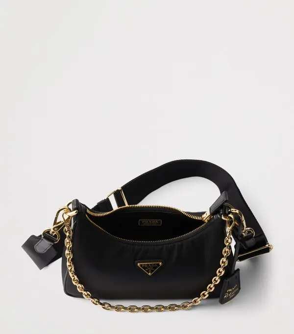 Prada Re-nylon Re-edition 2005 Shoulder Bag - Black