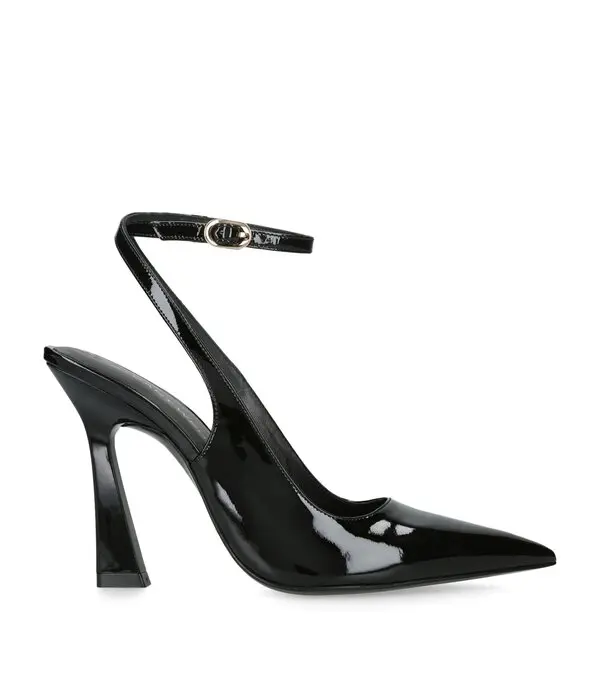 STUART WEITZMAN Patent Leather Vinnie Pumps 100